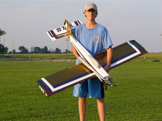 L-R: 1) Parker Hall's Magic Hawk on a dead stick landing. Could not ...